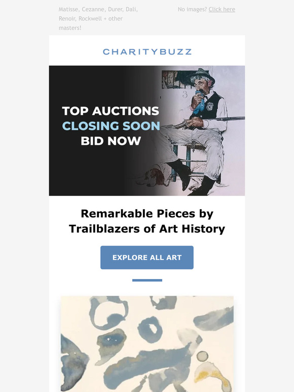 Charitybuzz: Embrace line and color with art by the greats 🖼️ | Milled