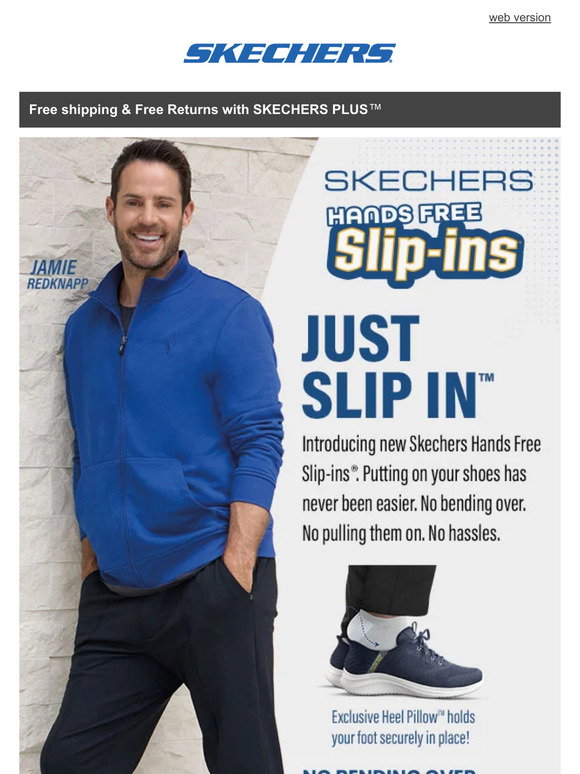 Skechers: Jamie Redknapp loves his Skechers Hands Free Slip-ins | Milled