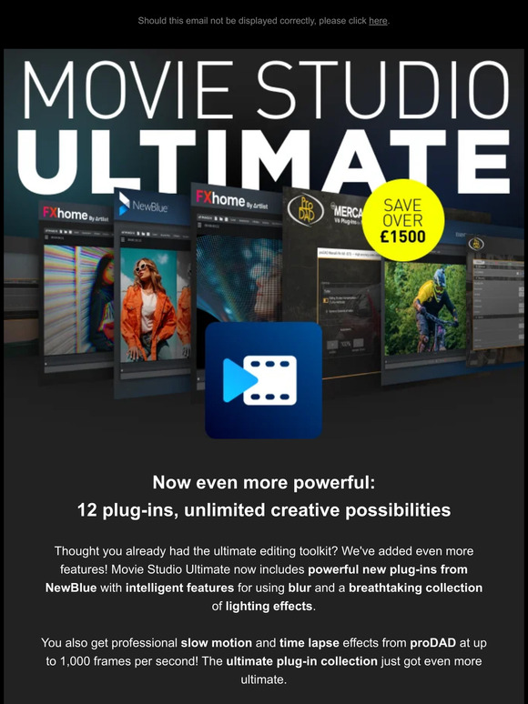 MAGIX: The ultimate editor: Movie Studio 2024 Ultimate! | Milled