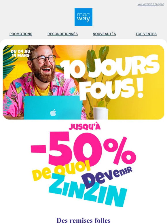 MacWay: Les 10 jours fous | Milled
