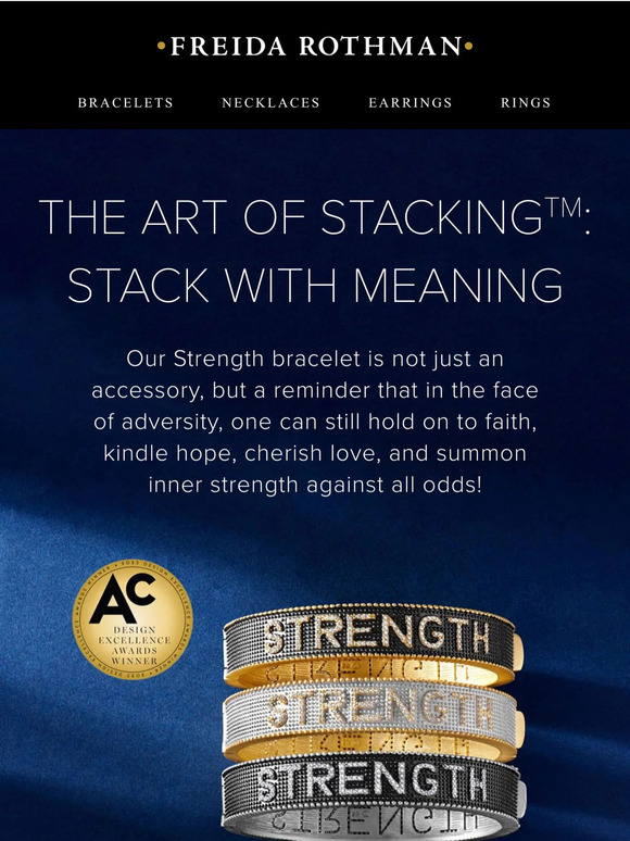 Freida Rothman: The Art of Stacking™️: Stack with Meaning | Milled