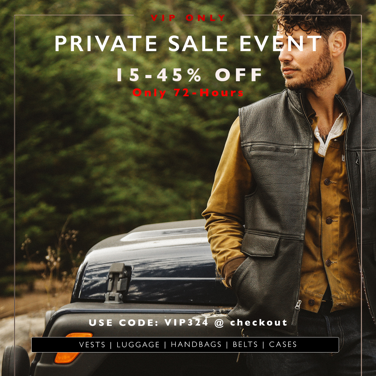Coronado Leather: The Private Sale Event | VIP Only Access | Milled