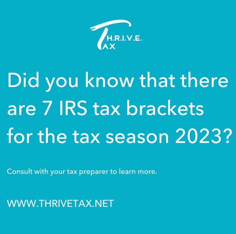 Lynn Richardson: Tax Tip: There Are 7 Tax Brackets For The 2023 Season ...