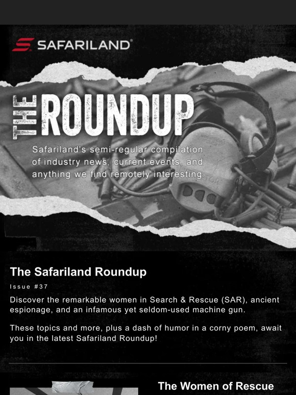 Safariland: ROUNDUP Issue 37 | Milled