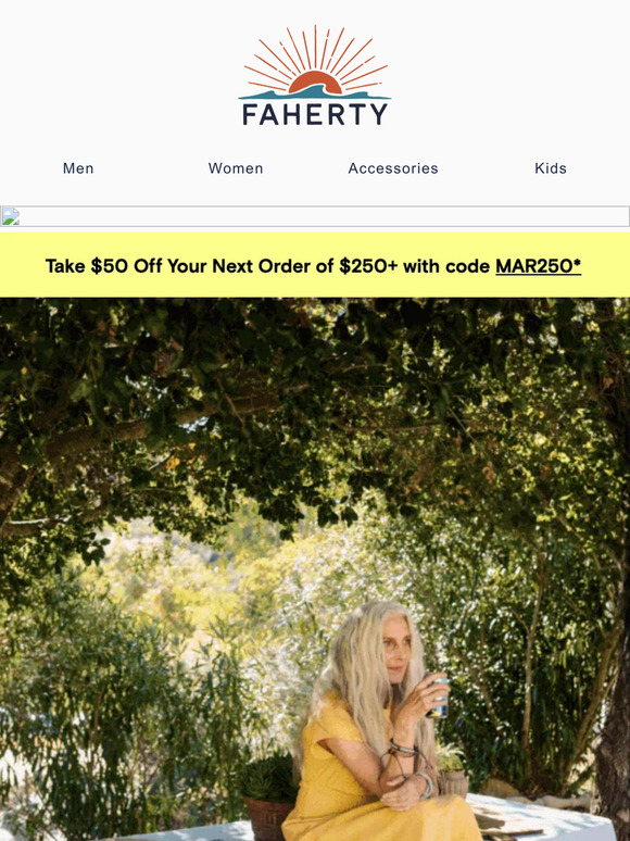 Faherty: Our New Cali-Inspired Arrivals Are Here | Milled