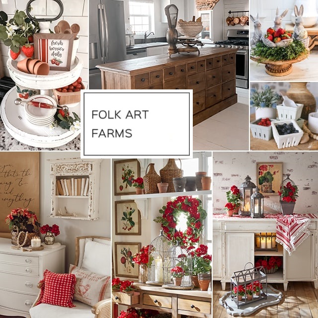 Antique Farmhouse: ️{FOLK ART FARMS} event launched | Milled