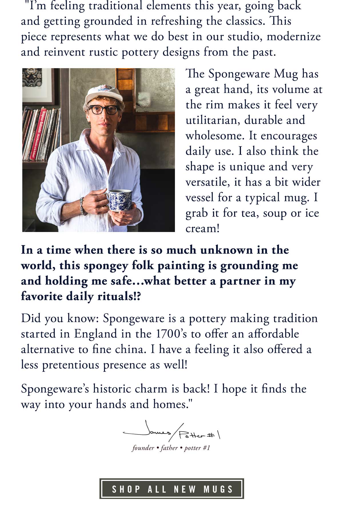 Farmhouse Pottery: Our Founder's Favorite (All-New) Mug | Milled