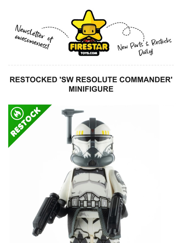 Firestar Toys: The Return of Resolute Commander, Grab Yours Now at ...