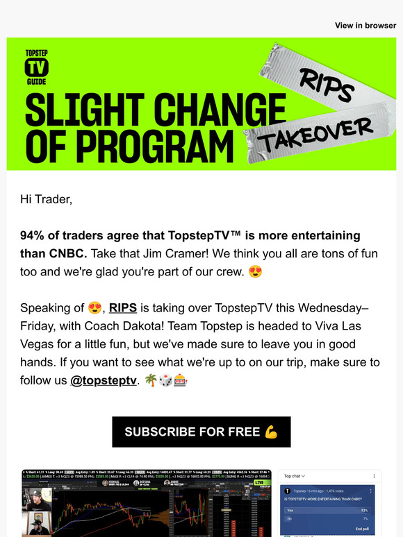 Topstep: 😜 94% of Traders Said YES and WE AGREE! | Milled