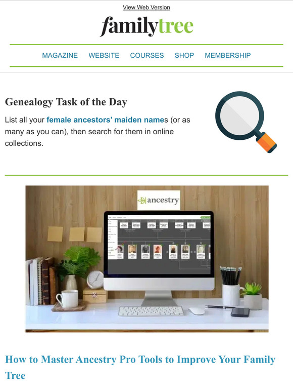 Family Tree Magazine: How to Master Ancestry Pro Tools to Improve Your ...