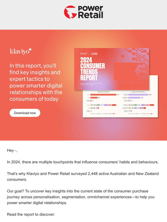 Power Retail: JUST RELEASED: The Ultimate 2024 Consumer Trends Report ...