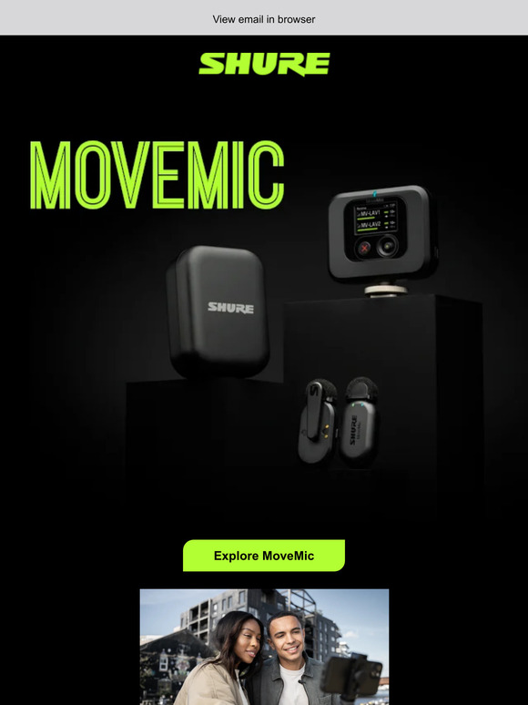 Shure: The World’s Smallest, Supreme Sounding Two Channel Direct to ...