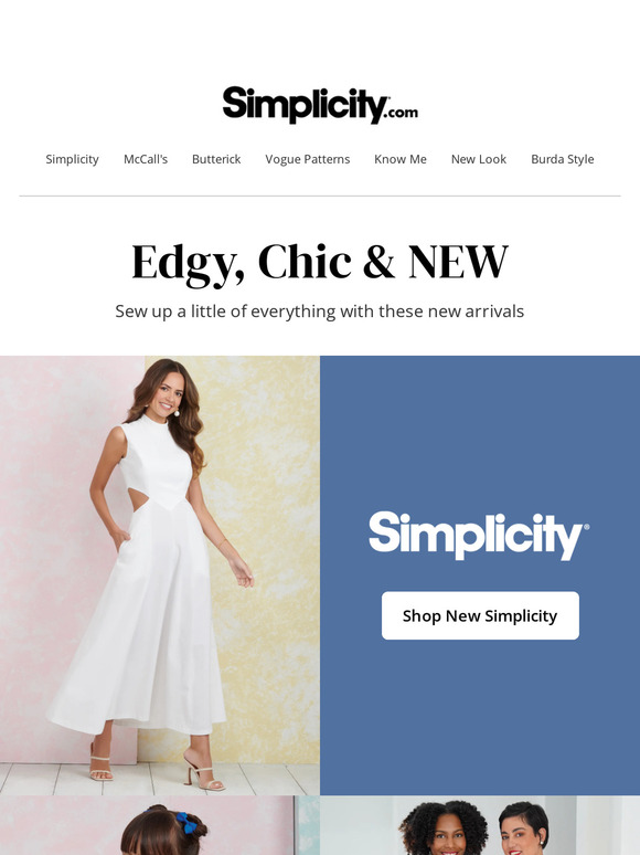 Simplicity Patterns: Sew What’s NEW from Simplicity, McCall’s & Know Me ...