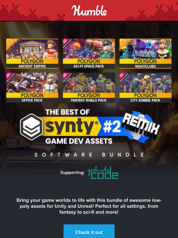 Humble Bundle: Build stunning low-poly worlds for Unity and Unreal with this bundle of assets ...
