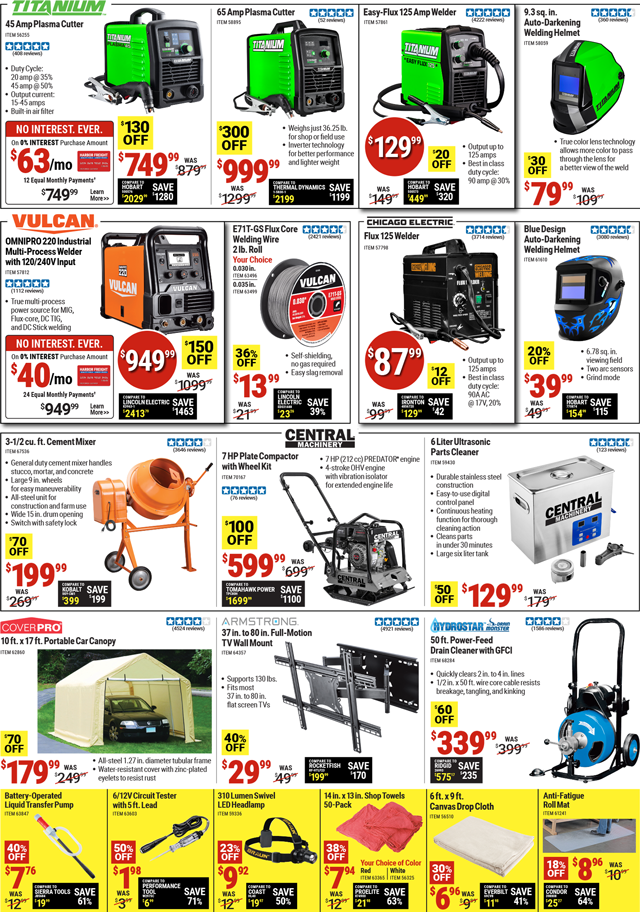 Harbor Freight Huge Parking Lot Sale Inside The Store Online Join