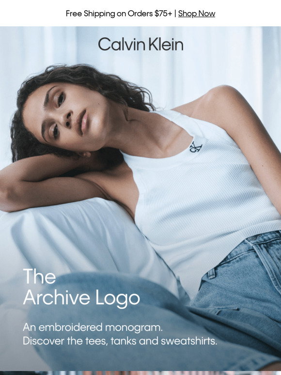 Calvin Klein: Discover the Archive Logo Collection | Milled