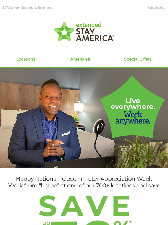 Extended Stay America: Happy National Telecommuter Appreciation Week ...
