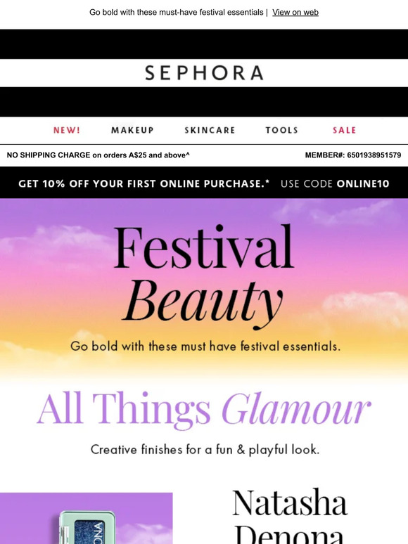 Sephora: Festival Beauty 🦄 | Milled