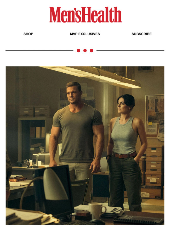 Men'sHealth: The 4 Exercises Alan Ritchson Used to Get 'Reacher' Ready ...