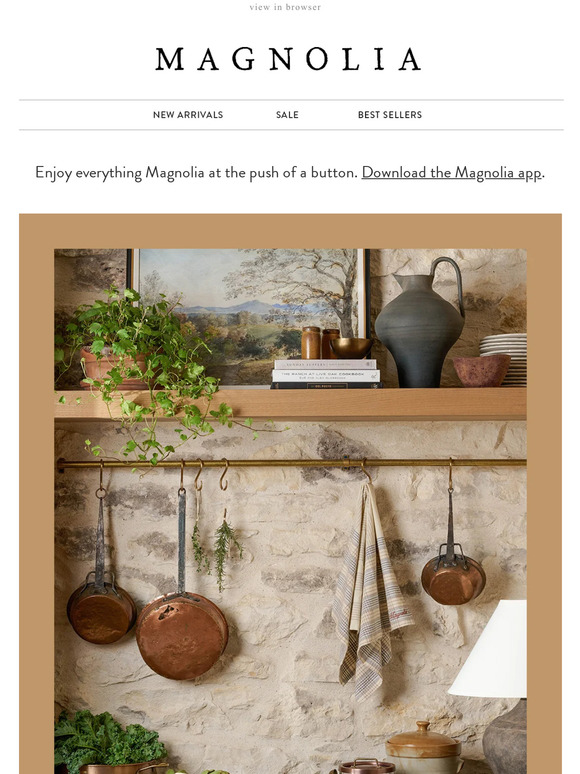 Magnolia: Our spring collection is growing... | Milled