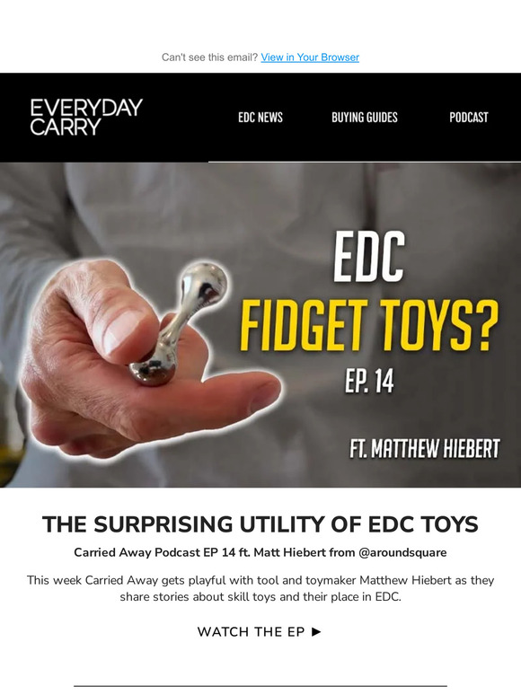 Everyday Carry: The Surprising Utility of EDC Toys | Milled