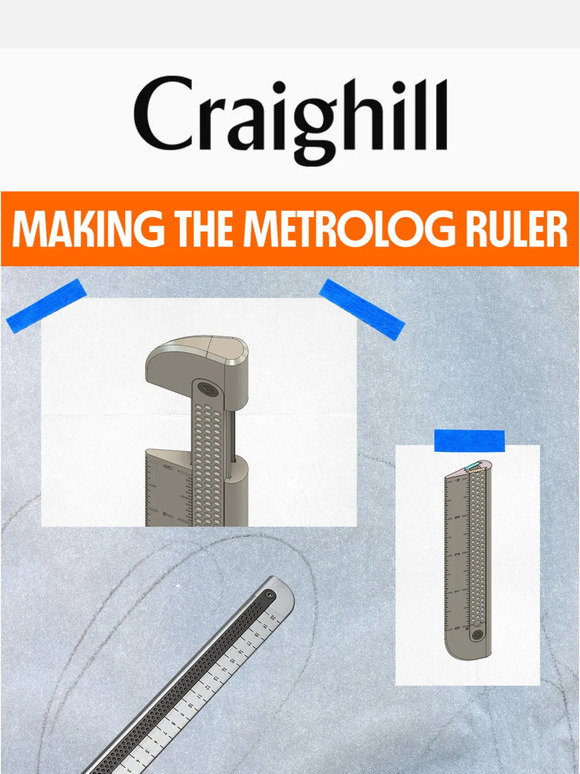 Craighill: Making the Metrolog Ruler | Milled