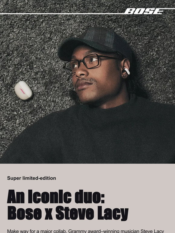 Bose: 😱 Limited-edition Bose x Steve Lacy collab is here! | Milled