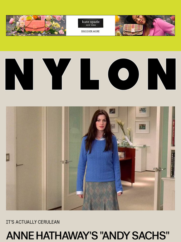 Nylon: Anne Hathaway's "Andy Sachs" Bangs Are Groundbreaking | Milled