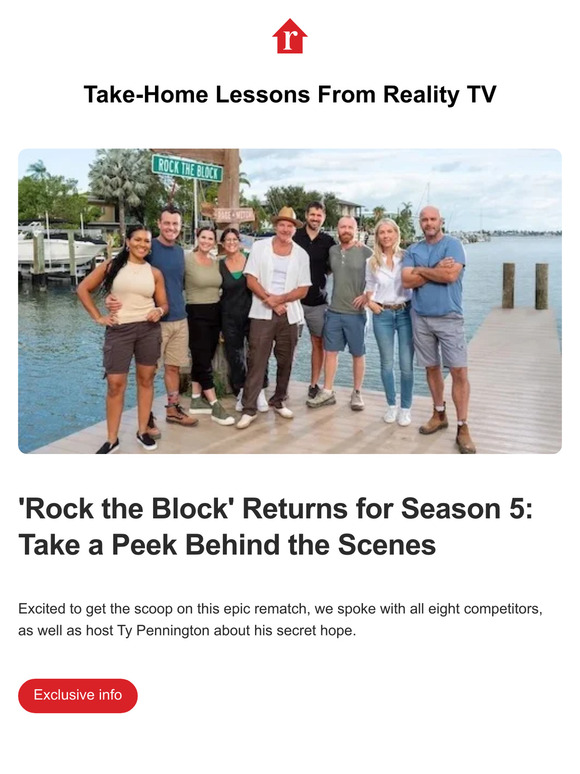 Realtor: "Rock the Block" is back, Erin and Ben Napier meet "the ...