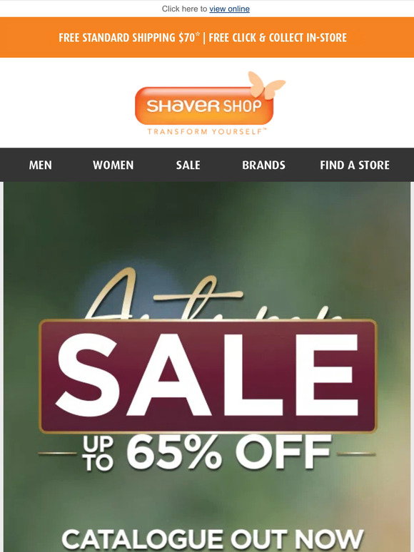Shaver Shop: 🍂 Our Autumn Sale Catalogue Is Out Now! 🍂 | Milled