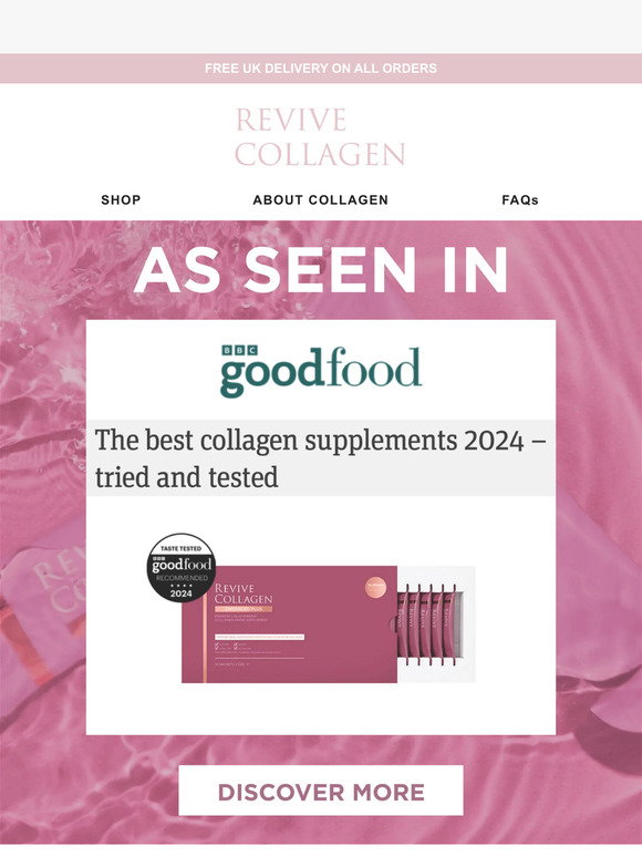 Revive Collagen: Meet the best collagen sachet of 2024… 💗 | Milled
