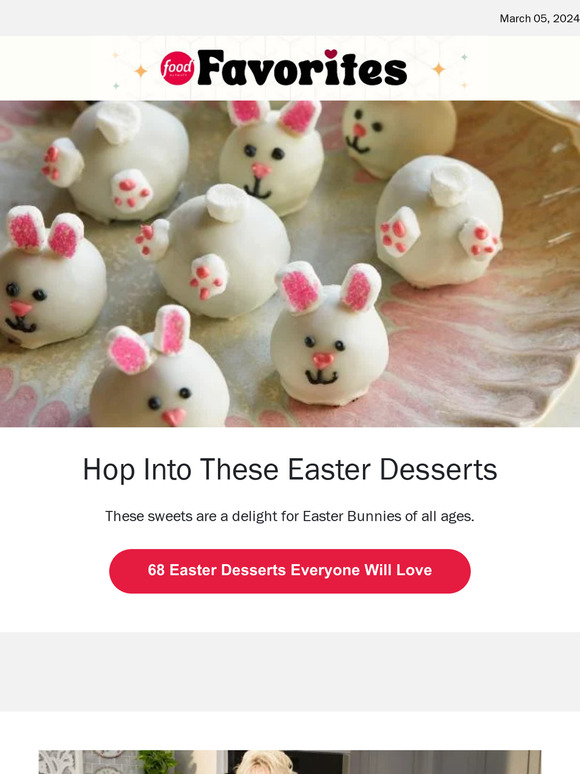 Food Network: Easter Desserts + Why Dolly Parton Loves Boxed Cake Mix ...