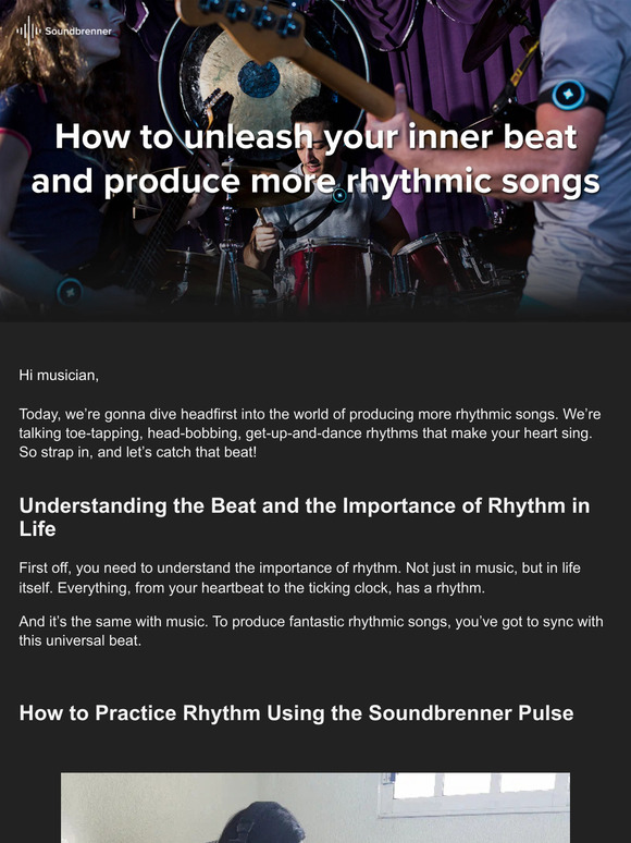 Soundbrenner: How to unleash your inner beat and produce more rhythmic ...
