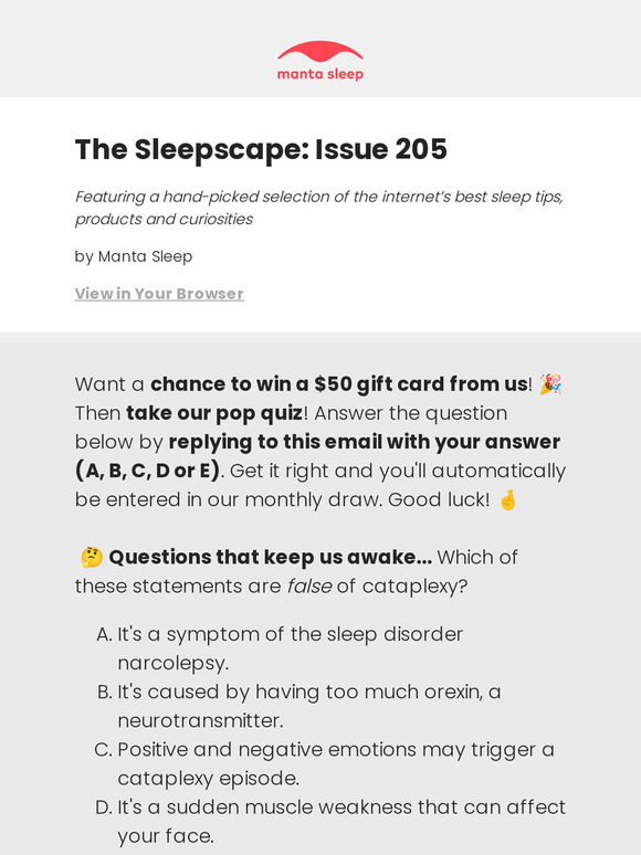Manta Sleep: Don’t let stress mess with your zzzs. Instead, schedule ... Manta Sleep: Don’t let stress mess with your zzzs. Instead, schedule ...