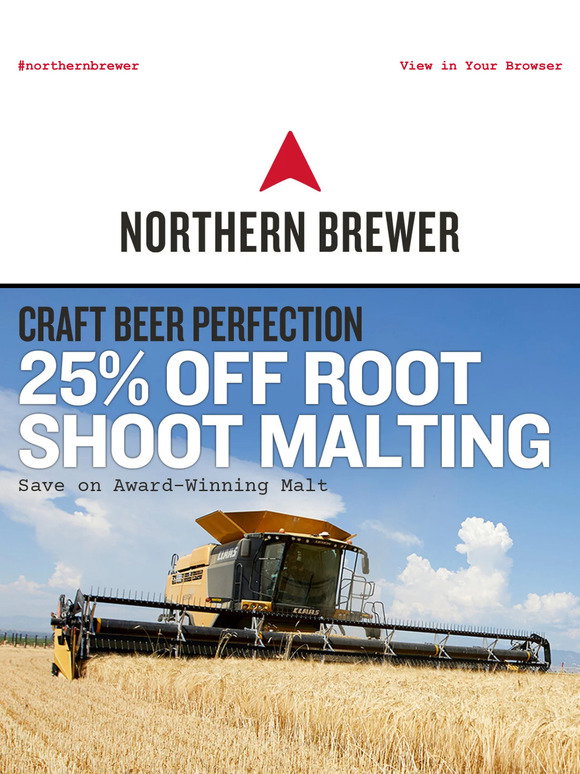 Northern Brewer: Craft Your Perfect Brew With Root Shoot Malting | Milled