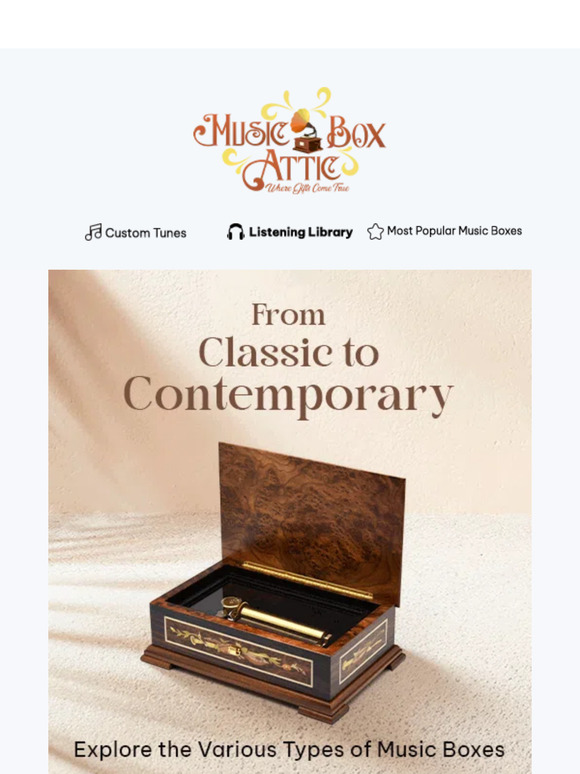 Music Box Attic: 🎶 Explore the Evolution of Music Boxes 🎶 | Milled