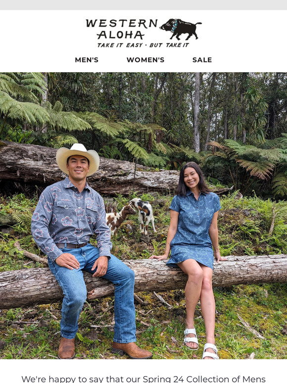Western Aloha: Spring 24 Collection Now Available | Milled