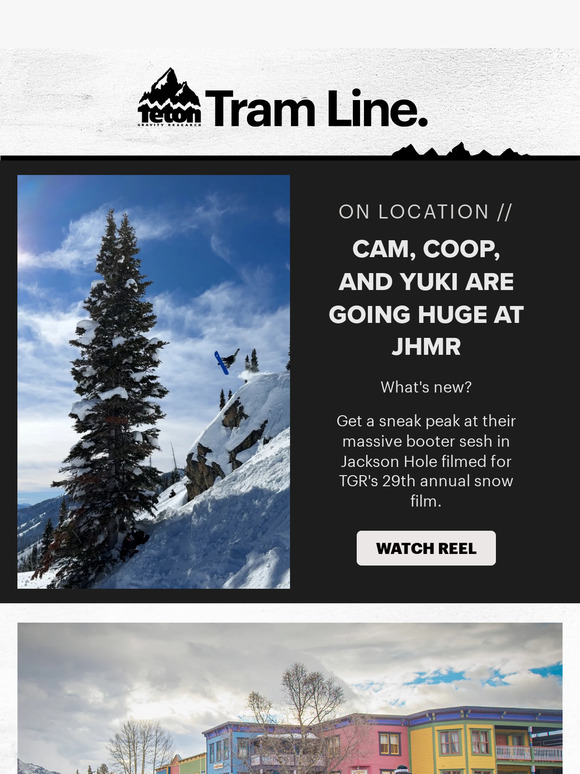 Teton Gravity Research: Tram Line: TGR On Location in Alaska and ...