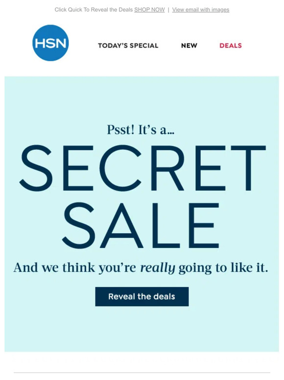 HSN Email Newsletters: Shop Sales, Discounts, and Coupon Codes