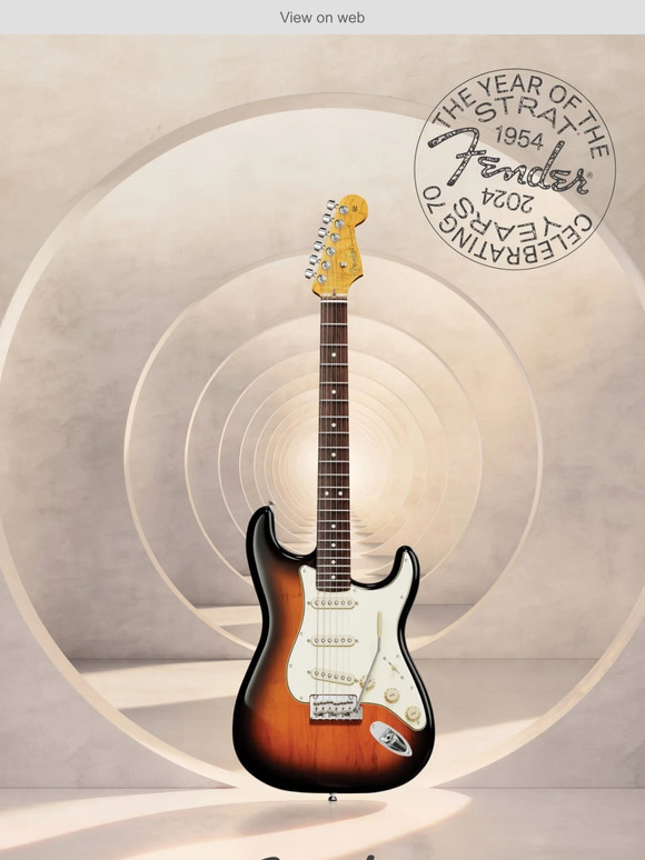 Fender UK: Celebrate 70 Years of the Stratocaster | Milled