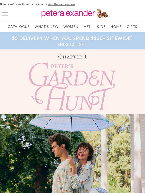 Peter Alexander: An adventure with Peter Rabbit awaits... | Milled