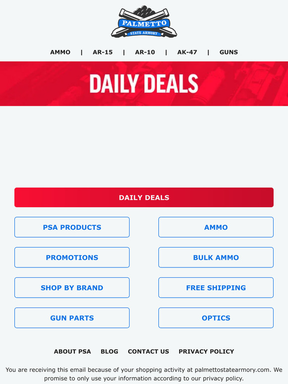 Palmetto State Armory: Today Only! | PSA Dagger Compact SW4 9mm Pistol ...