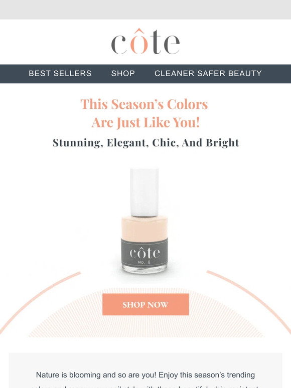 côte: Make your nails bloom with the spring! | Milled