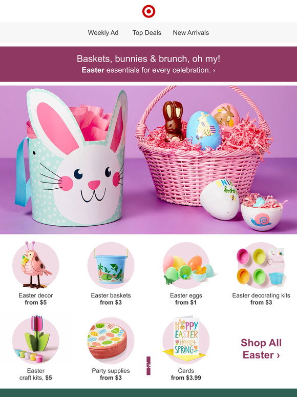 Target: Everything Easter, right this way 🐇 | Milled