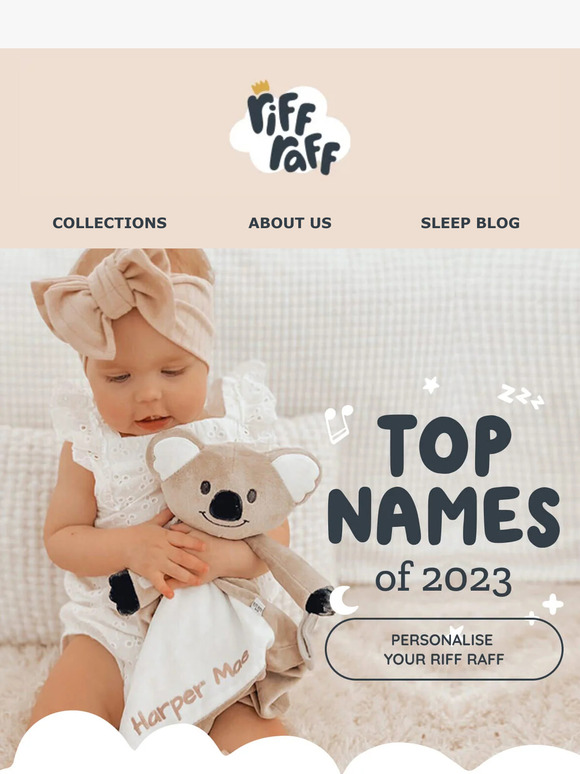 Riff Raff: What were the top baby names of 2023? | Milled