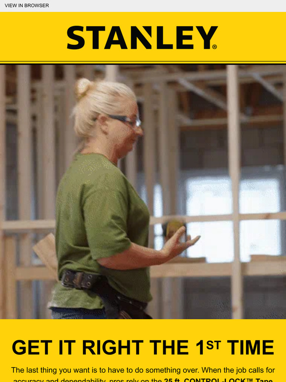 Stanley: ⭐⭐⭐⭐⭐ Pro STANLEY® Tools for Every Home | Milled