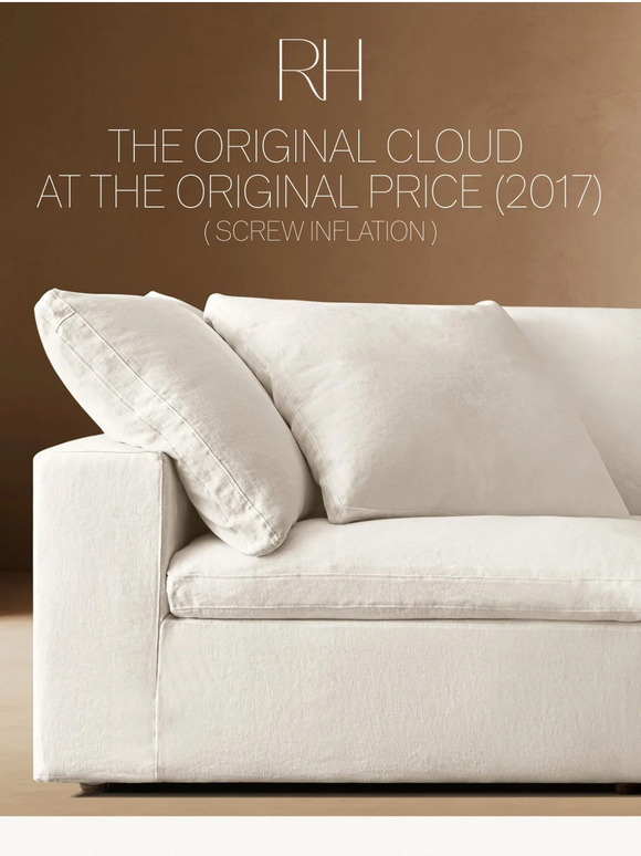 Restoration Hardware: The Cloud Meets Its Match. Introducing the Cloud ...