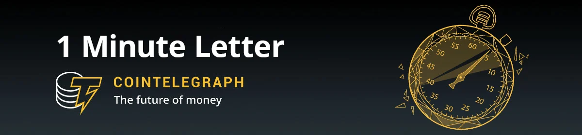 CoinTelegraph: 1 Minute Letter: Seamless Protocol & Lido Launch, Hut 8 ...