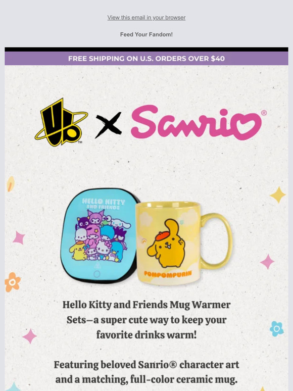Uncanny Brands: NEW! Super Cute Sanrio® Items! | Milled
