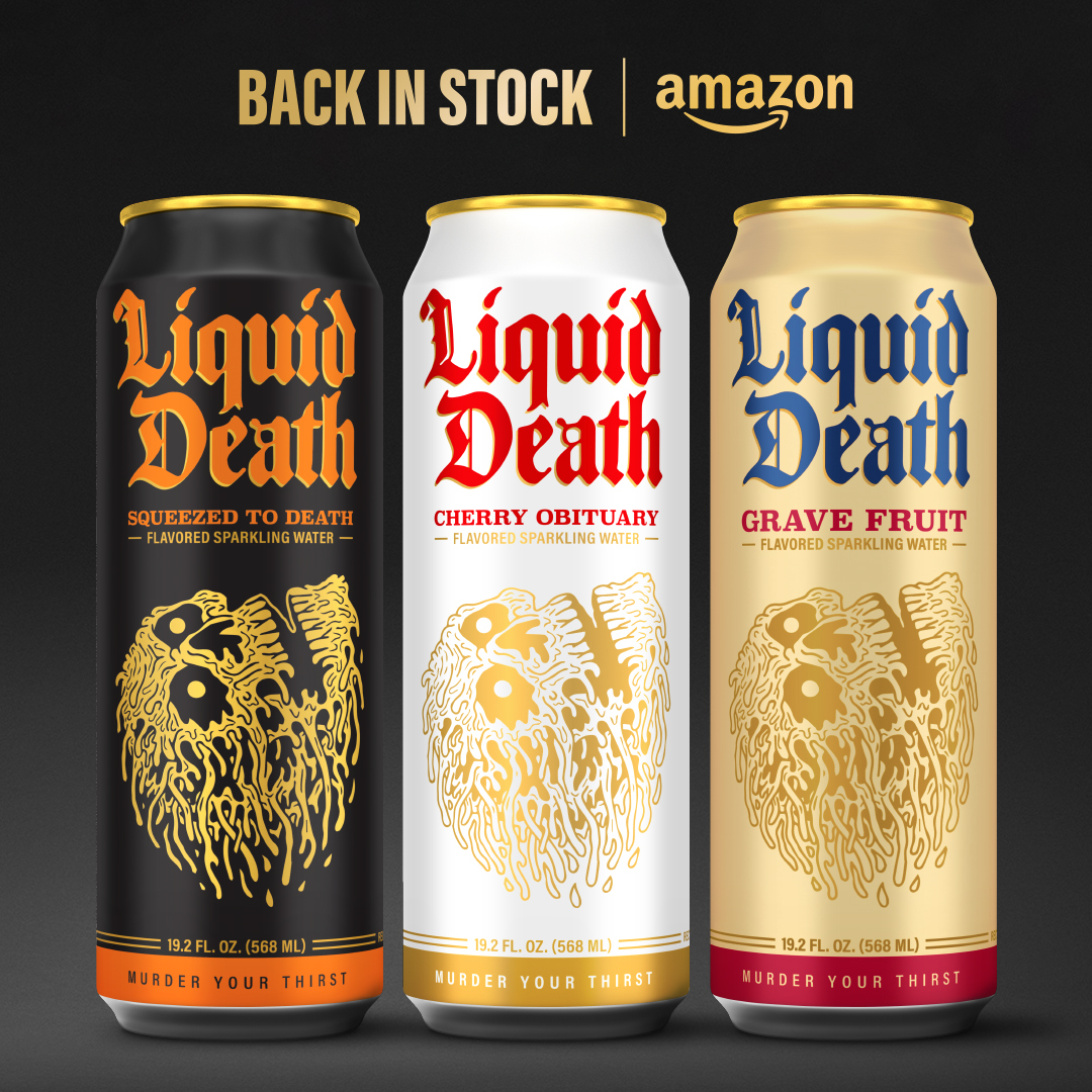 Liquid Death: New Flavors Back In Stock | Milled
